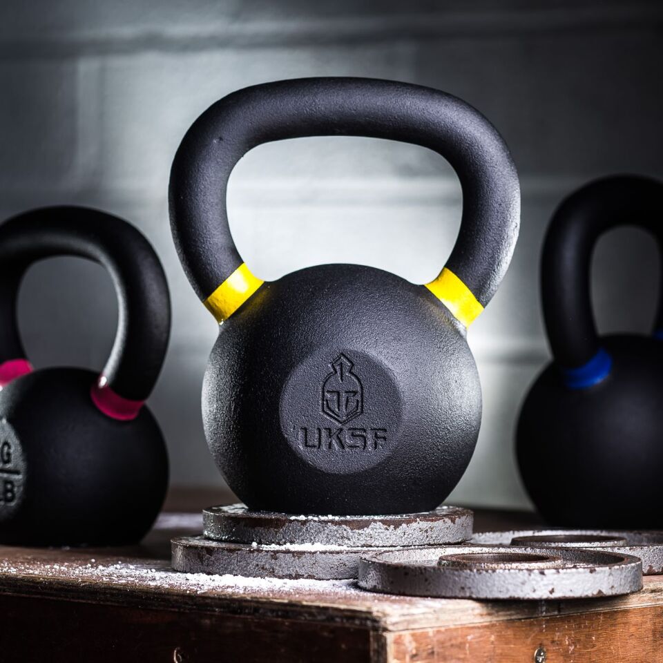 UKSF High-Quality Cast Iron Kettlebells | UK Supreme Fitness