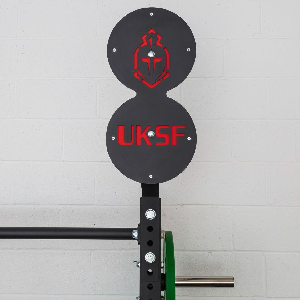 Dual Wall Ball Target Black/Red | UK Supreme Fitness