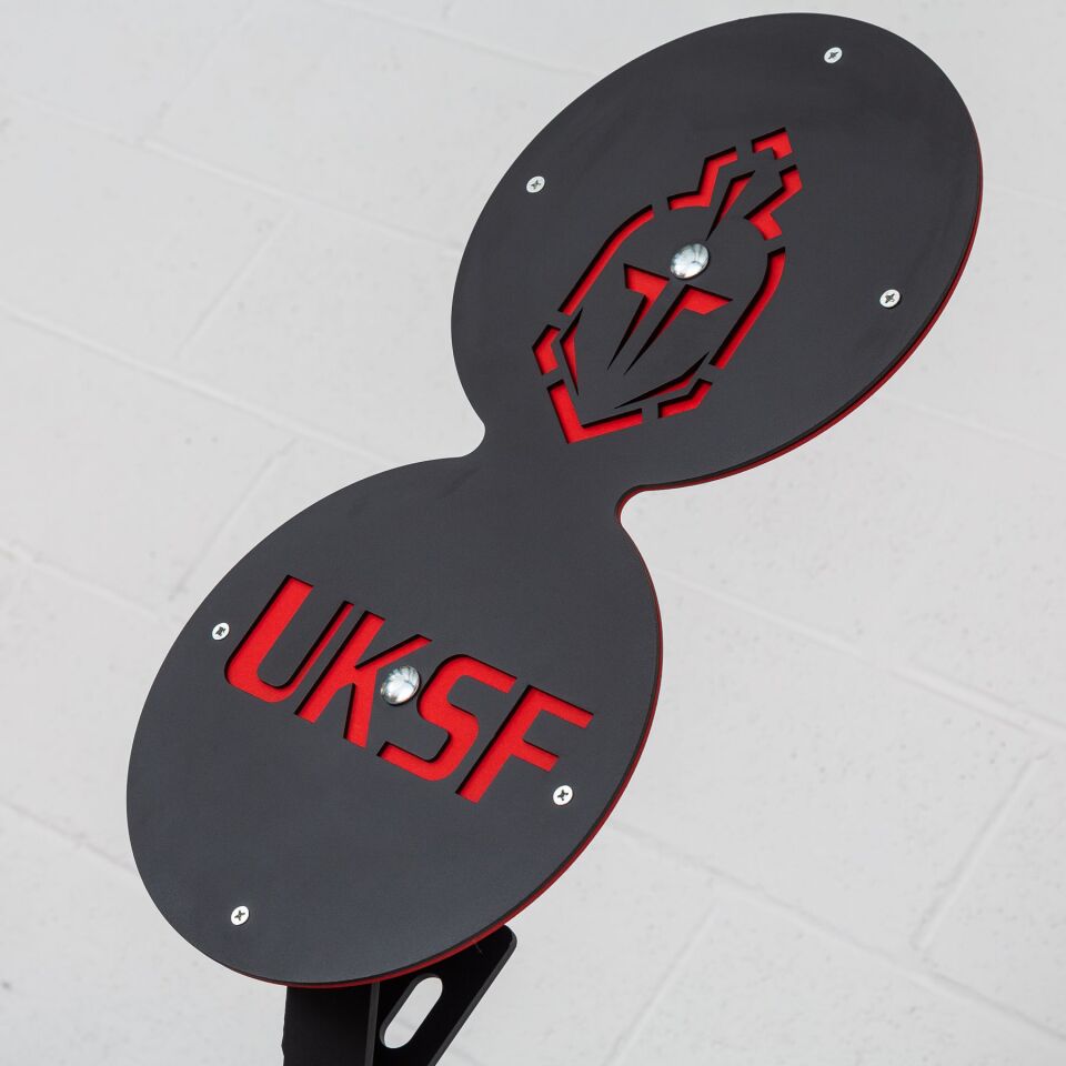Dual Wall Ball Target Black/Red | UK Supreme Fitness