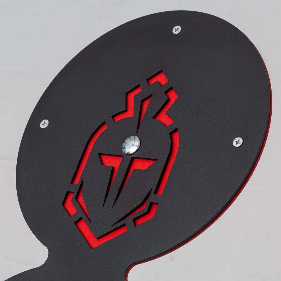 Dual Wall Ball Target Black/Red | UK Supreme Fitness