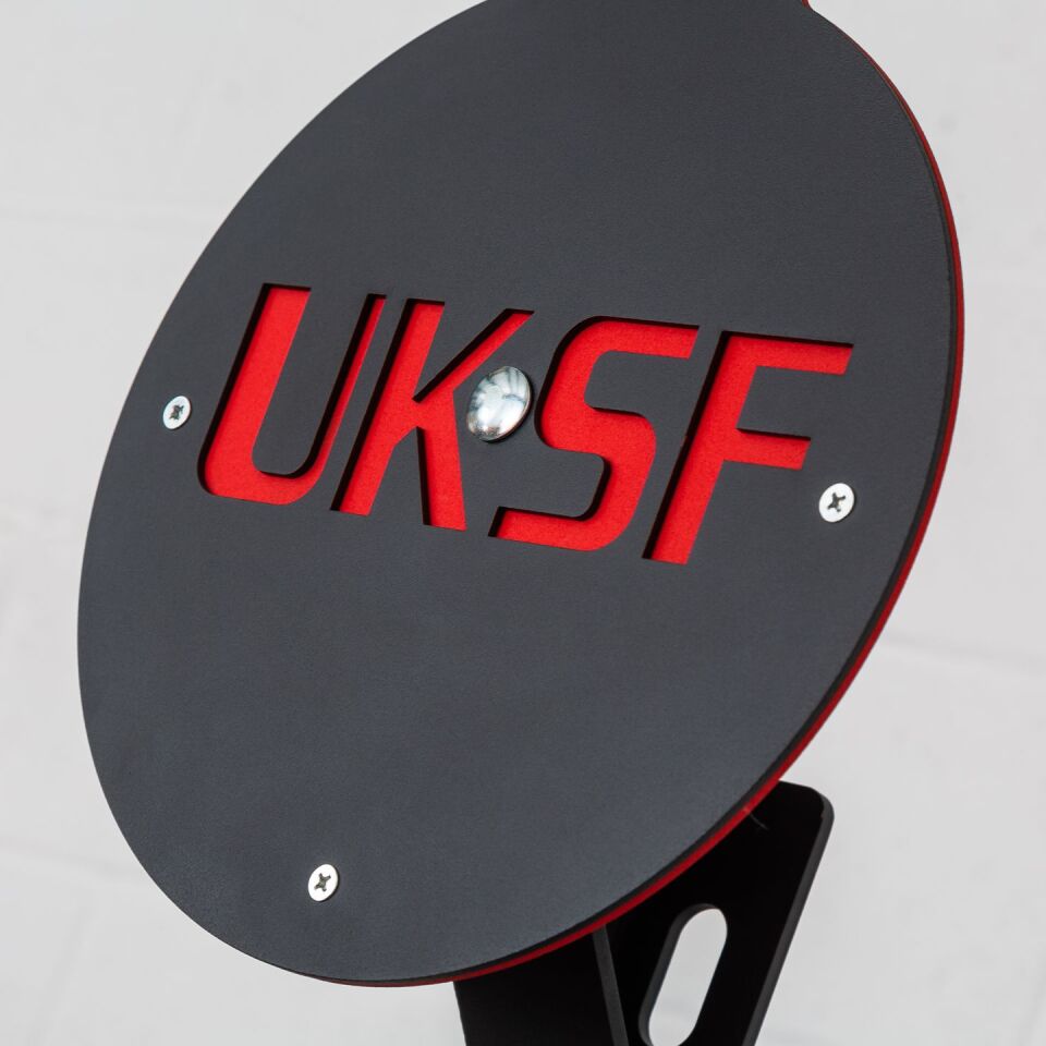 Dual Wall Ball Target Black/Red | UK Supreme Fitness