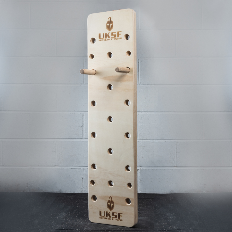 UKSF Wooden Climbing Peg Board | UK Supreme Fitness